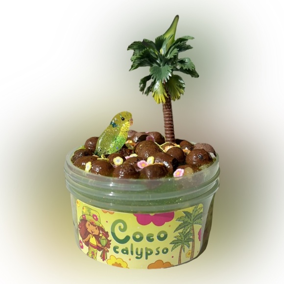 Pilot Slime | Art | Pilot Slime Coco Calypso Gravel Pebble Slime | Poshmark